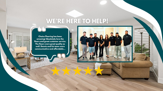 Contact someone at Choice Flooring in Phoenix, Arizona